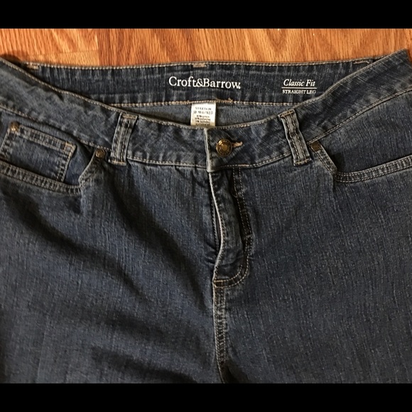 croft & barrow | Jeans | Croft Barrow Classic Fit Blue Straight Leg ...